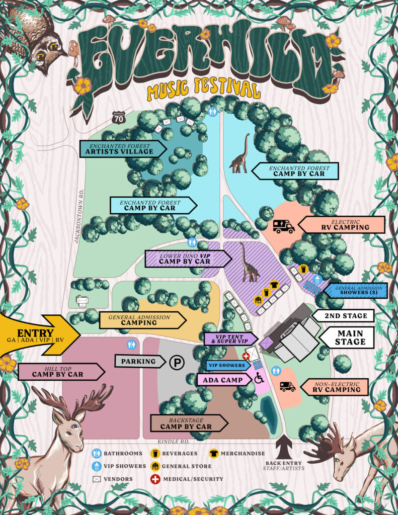 Check out our site map and get familiar with the layout! - Everwild ...